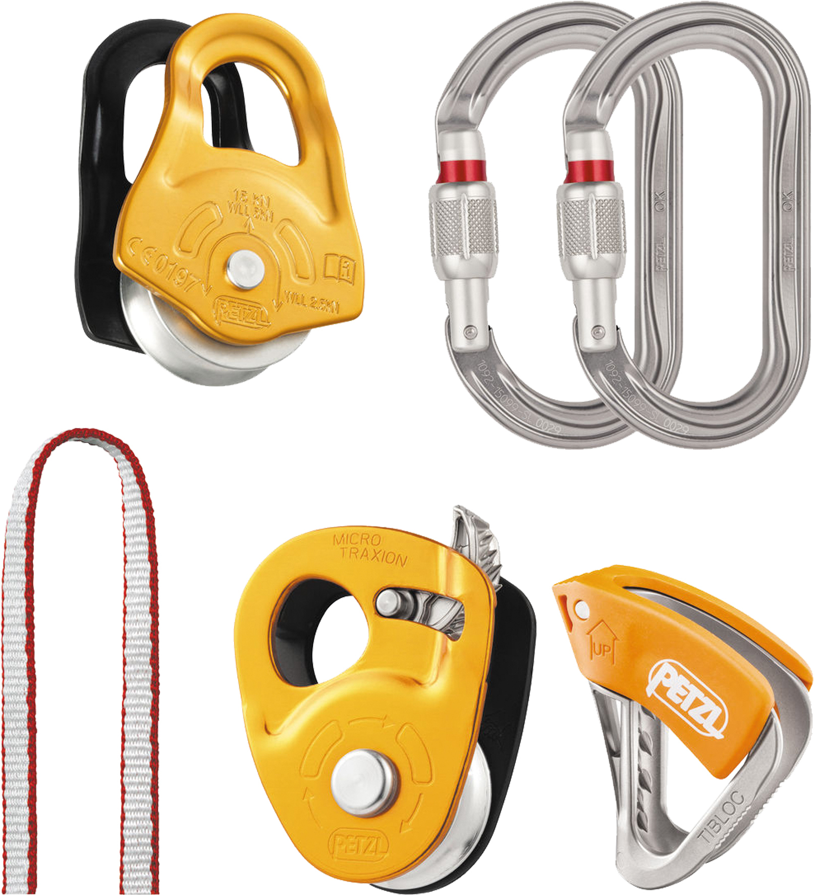 Petzl Rescue Kit Diverse Seilgeräte Bächli Bergsport