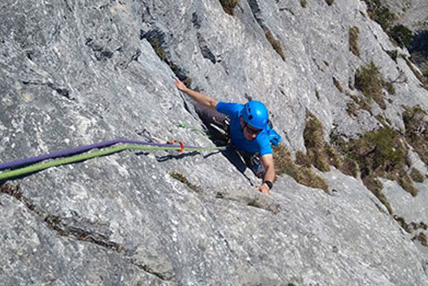 Klein Mythen - Paul SW-Kante (7b oder 6a A0) Bächli Bergsport