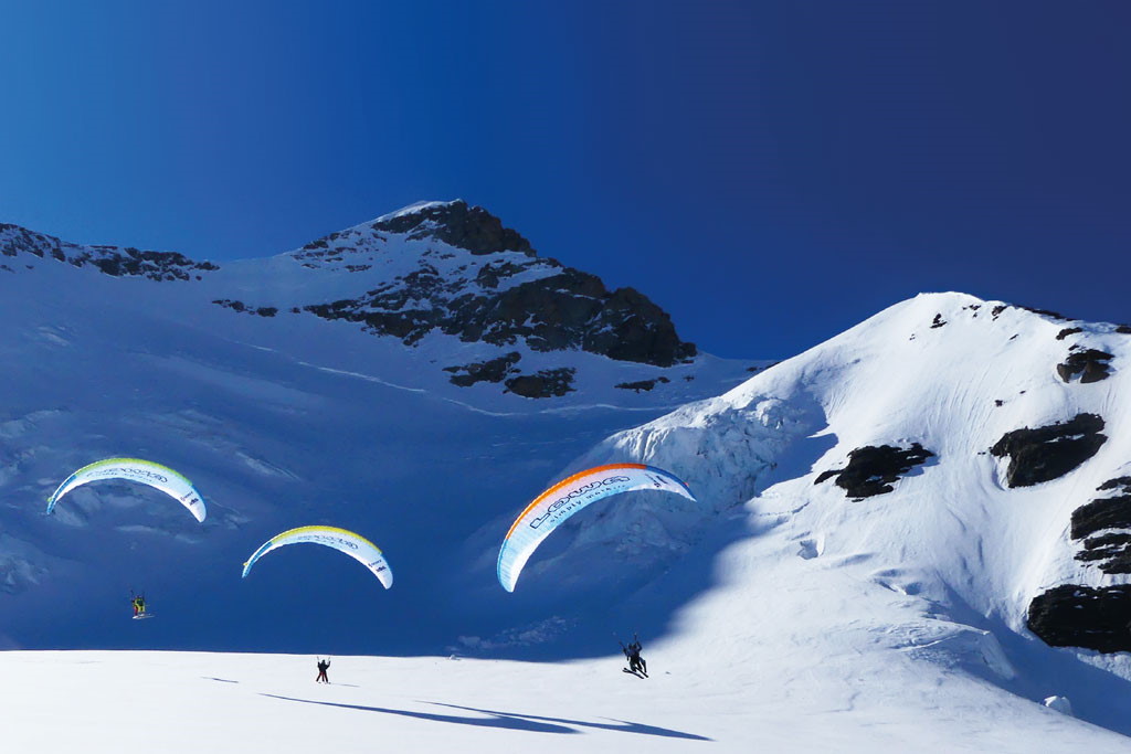 Ski & Fly zwischen Mönch und Eiger Bächli Bergsport
