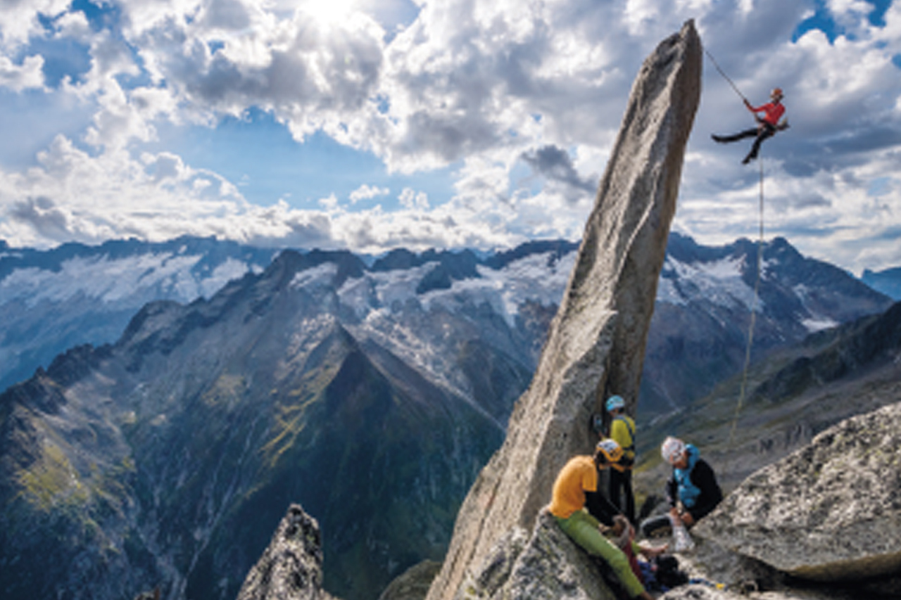 Grat-Klettern: Sciora Dafora, Gross Furkahorn und Salbitschijen Bächli ...