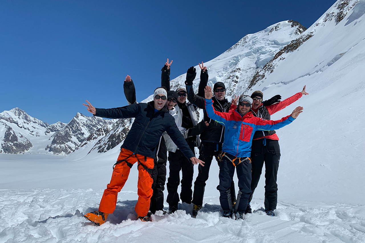 Skihochtour Lötschenlücke Bächli Bergsport