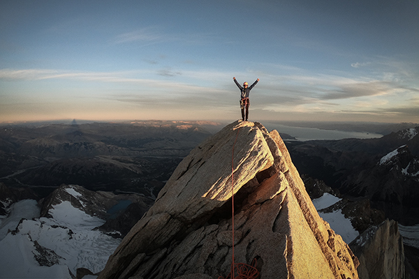 Beau rocher et intempéries en Patagonie Bächli Sports de Montagne