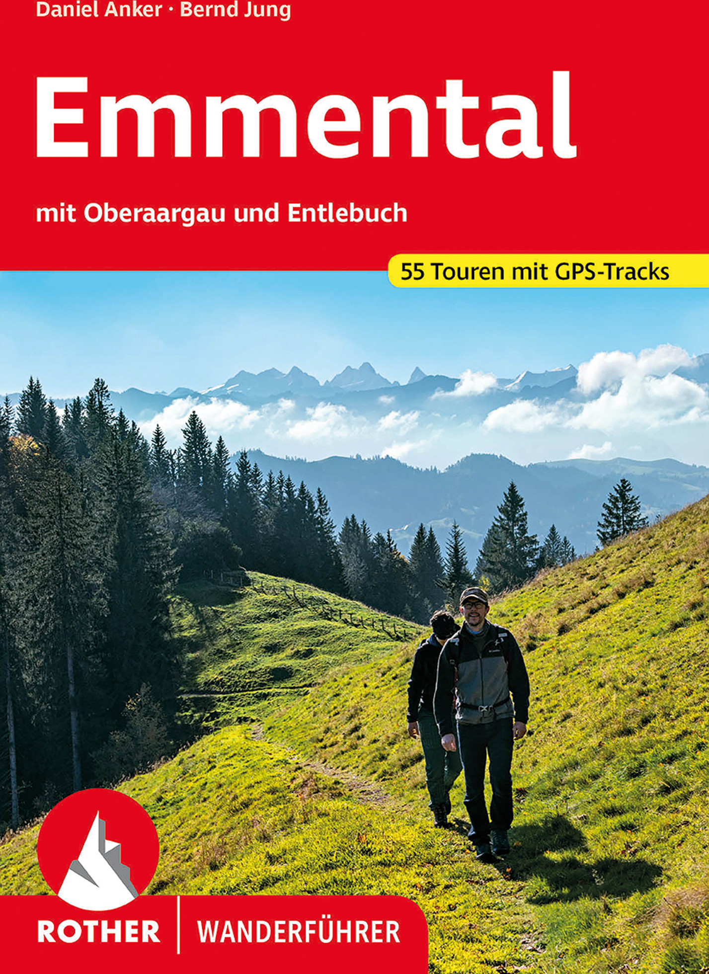Rother Emmental-Oberaargau-Entlebuch Topoguides de randonnée/trekking ...