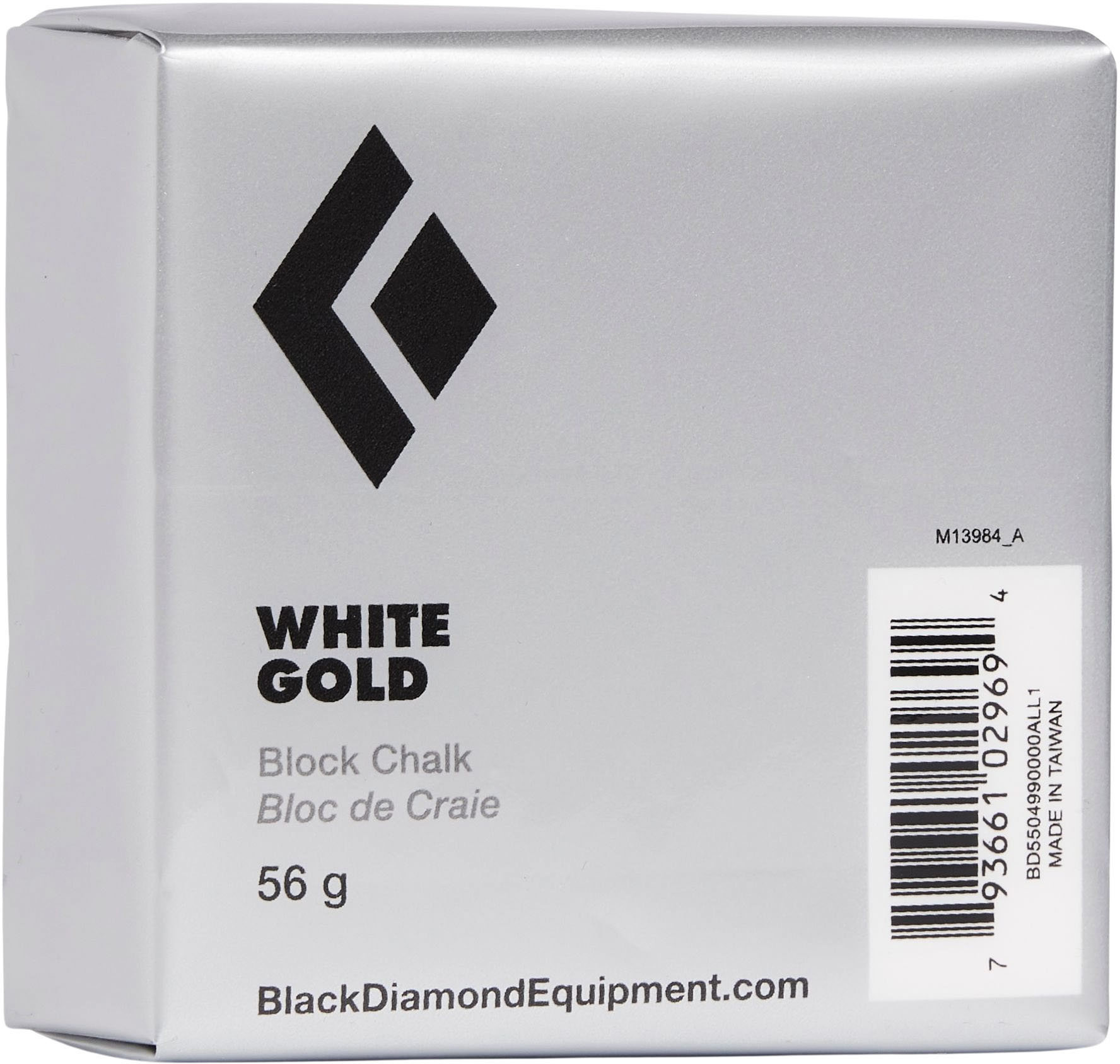 Black Diamond White Gold Chalk Block Magnesium Bächli Bergsport