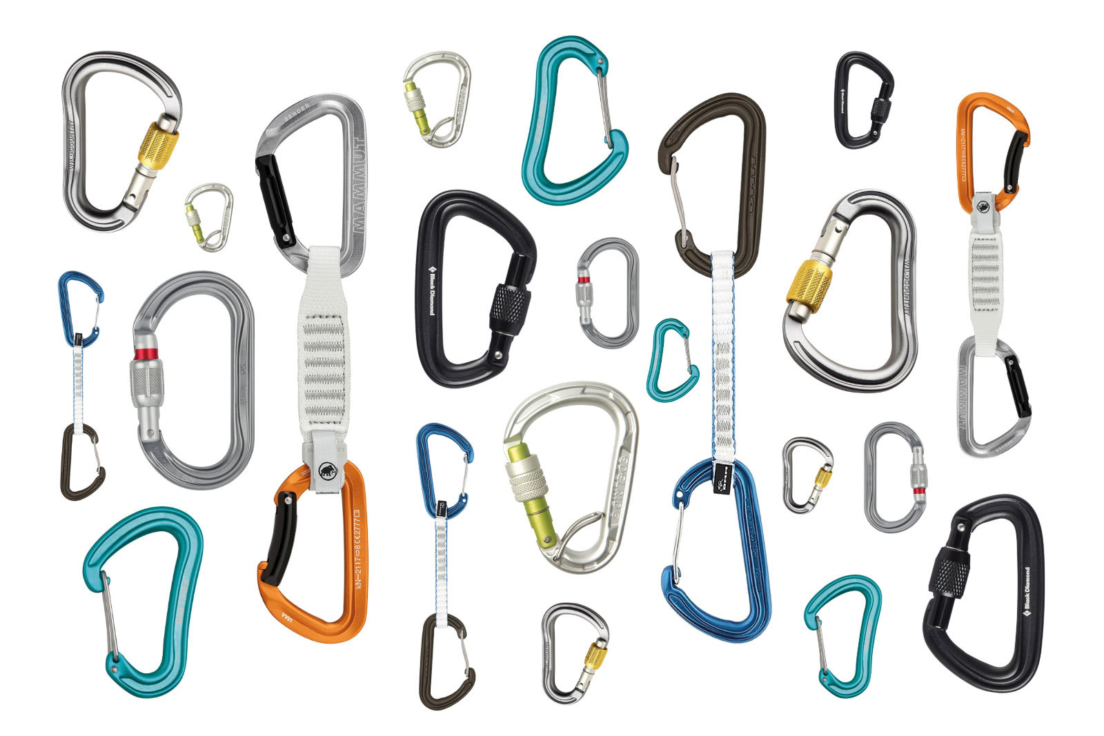 Gut verbunden: Karabiner und Haken Bächli Bergsport