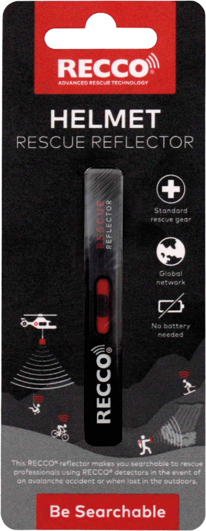 Recco Reflector Helmet Diverses Rettungsmaterial Bächli Bergsport
