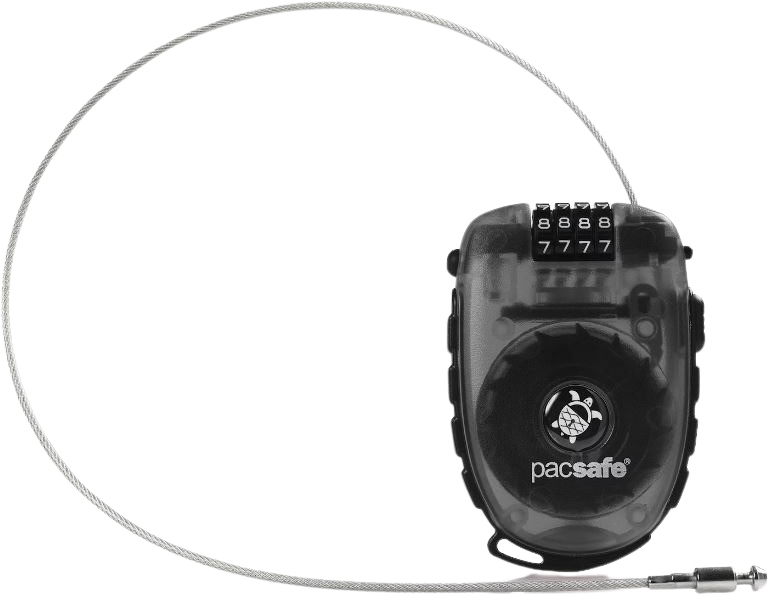 Pacsafe Retractasafe 250 4-Dial Cable Lock Articles de voyage divers ...